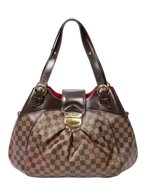 LOUIS VUITTON Gm Sistina Shoulder Bag - Brown