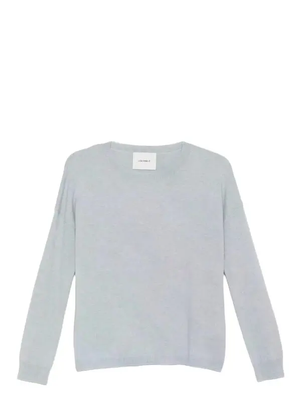 LISA YANG Dea Crew-neck Sweater - Blue