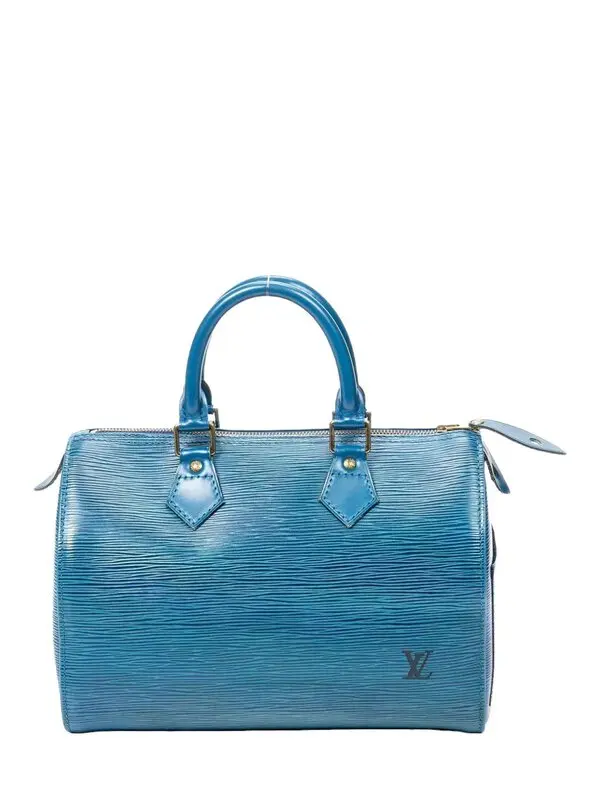 LOUIS VUITTON 25 Speedy Tote Bag - Blue