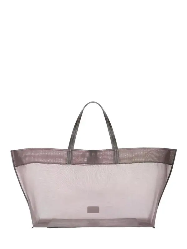 Staud Large Christos Mesh Tote Bag - Neutrals