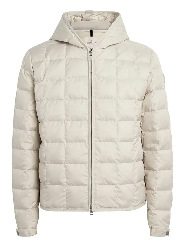 Moncler Quilted Tahir Down Jacket - Beige