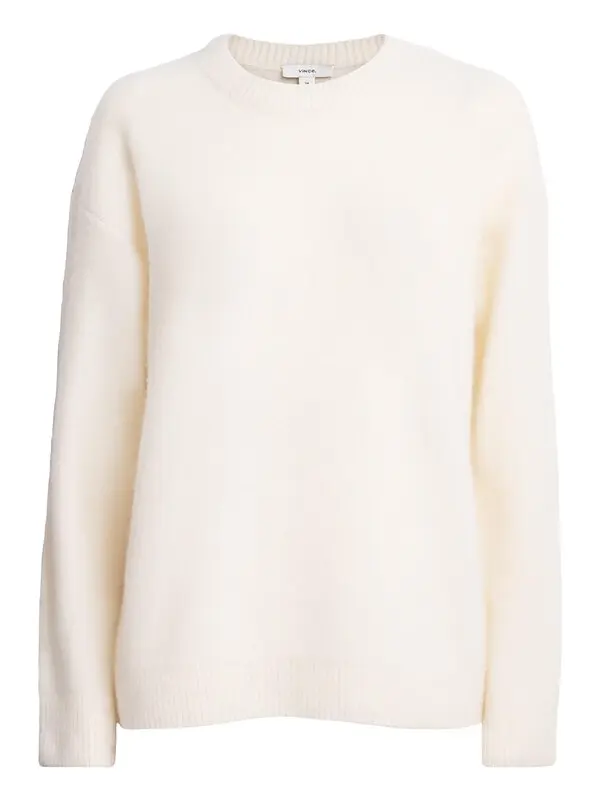Vince Cashmere Crew-neck Sweater - Ivory