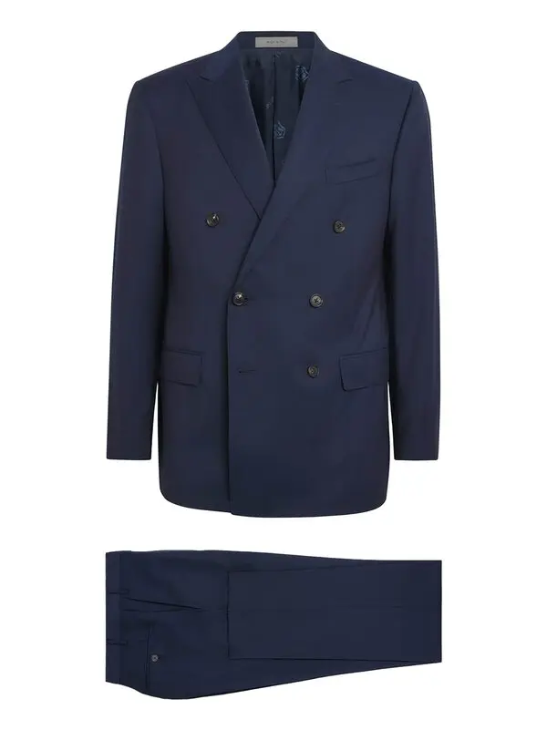 Corneliani Virgin Wool 2-piece Suit - Navy