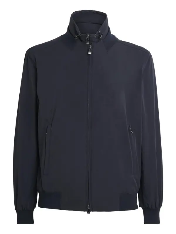 Corneliani Thumper Bomber Jacket - Navy