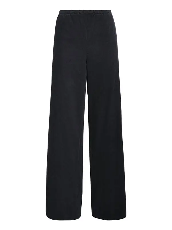 Vince Corduroy Pull-on Trousers - Black