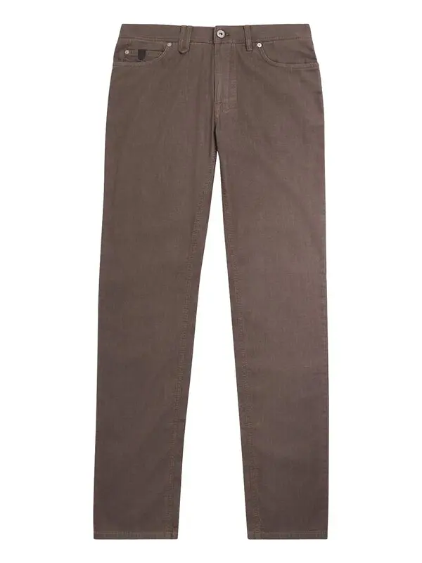 Brioni Meribel Straight Leg Jeans - Brown