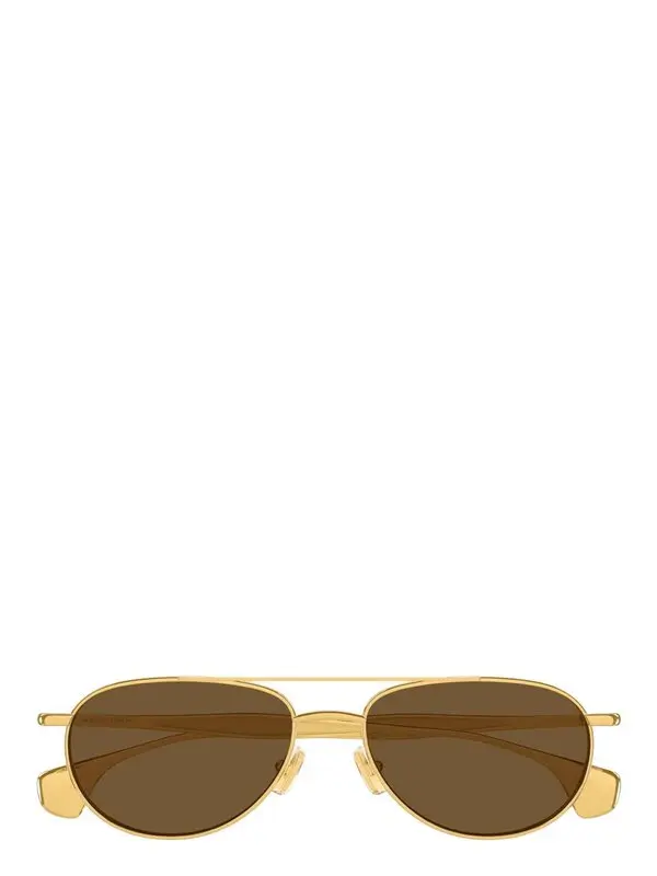 Bottega Veneta Bv1419s Linea Signature Icons - Gold