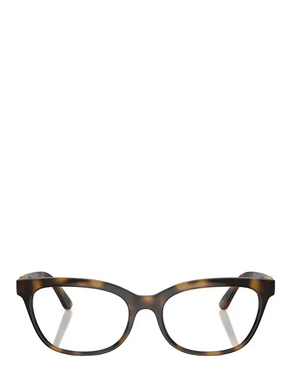 Dolce & Gabbana Dg Crossed Eyeglasses - Brown