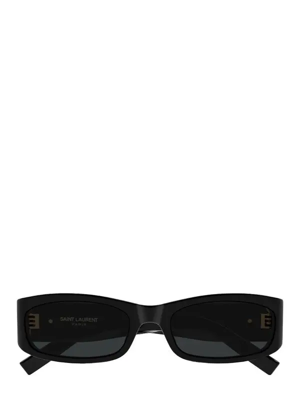Saint Laurent Sl M152 Linea Monogram Sunglasses - Black