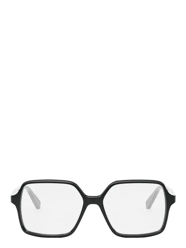 Celine Oversized Square Optical Frame - Black