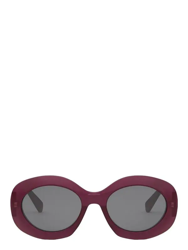 Celine Triomphe Cl40292u 69a Sunglasses - Red