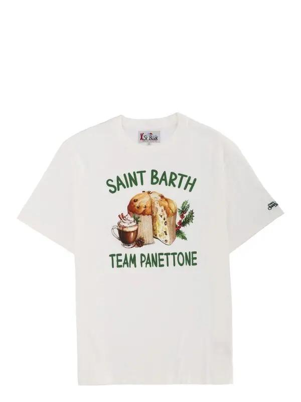 MC2 SAINT BARTH T Shirt With Print - White