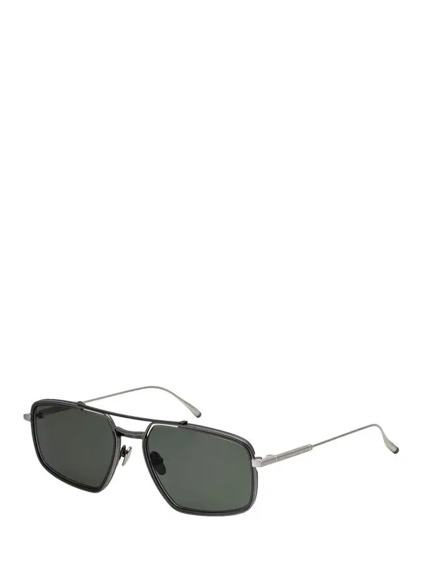 MASUNAGA By Kenzo Takada Tobi Sunglasses - Silver