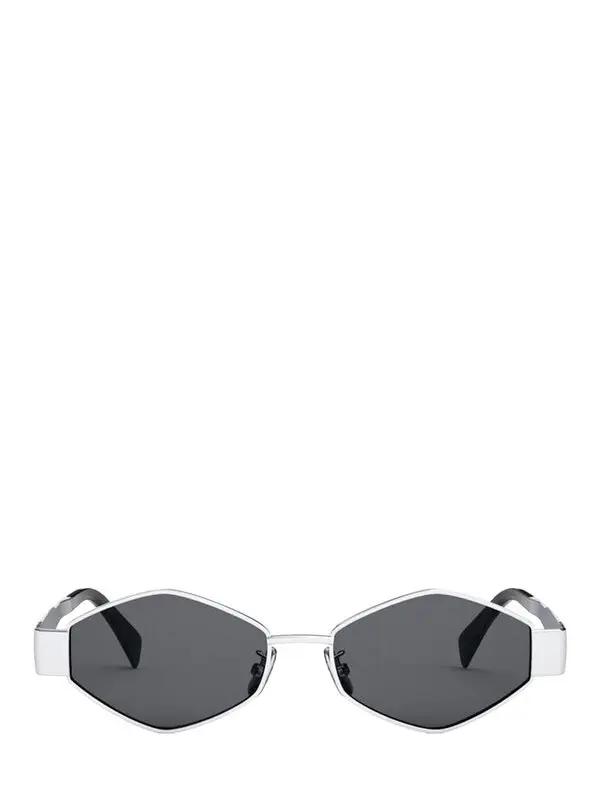 Celine Metal Triomphe Eyewear - Silver