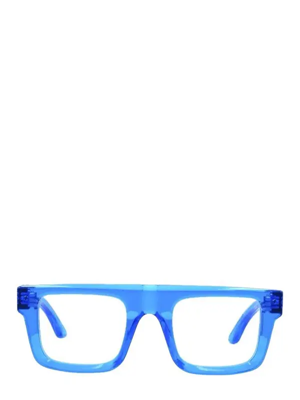 PANETTI EYEWEAR Rectangular Frame Eyeglasses - Blue