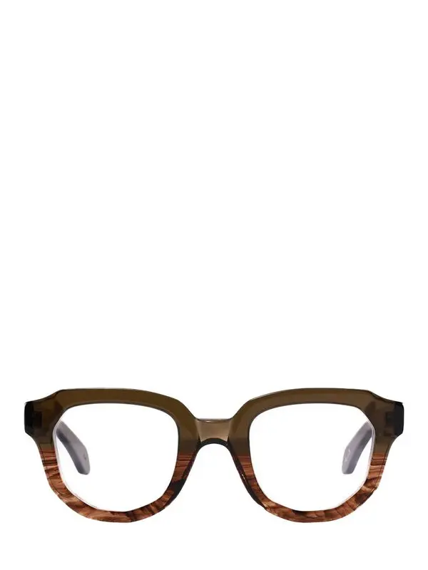 TOFFOLI COSTANTINO Handcrafted Acetate Eyewear - Green