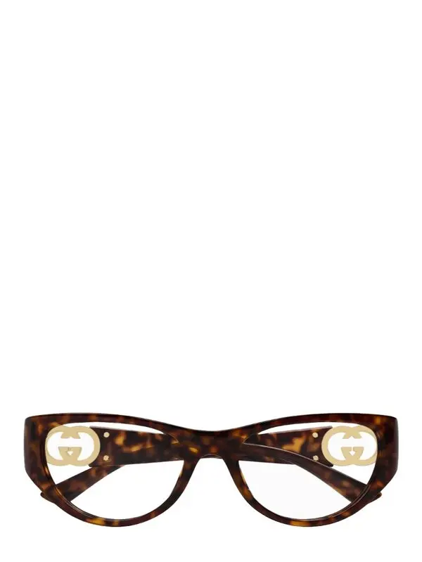 Gucci Gg1825o Linea Emblem Optical Frame - Havana