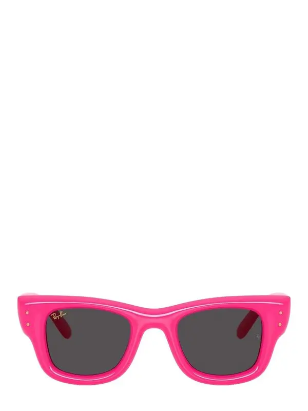 RAY BAN Ray-ban X A$ap Rocky Wayfarer Puffer Sunglasses - Fuchsia