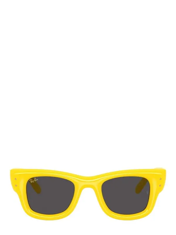 RAY BAN Ray-ban Wayfarer Puffer Sunglasses - Yellow