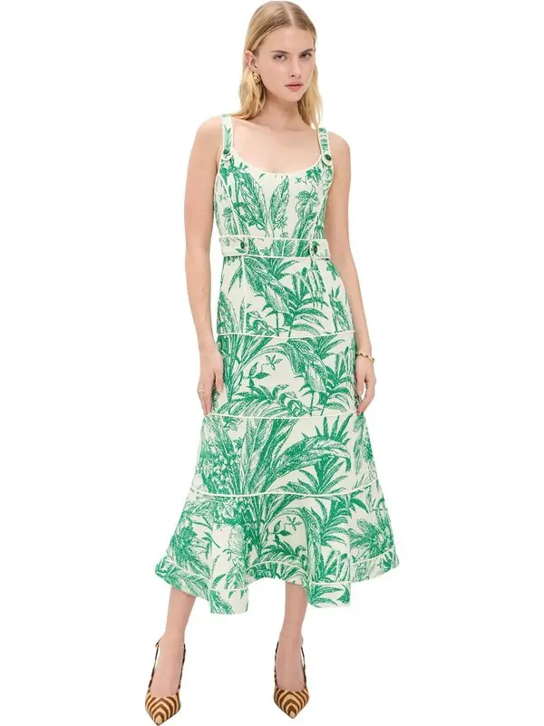 Alexis Kayleen Maxi Dress - Verde Palm