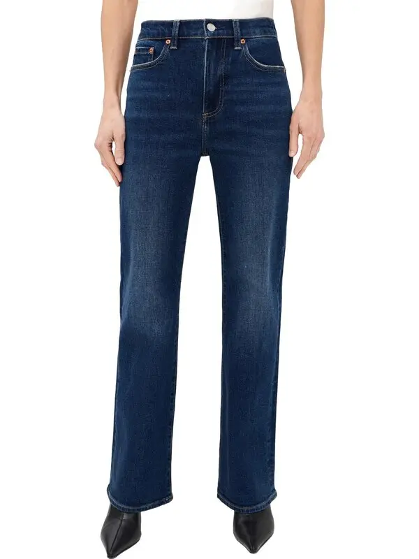 PISTOLA Evie Petite Straight Leg Jeans - Penthouse