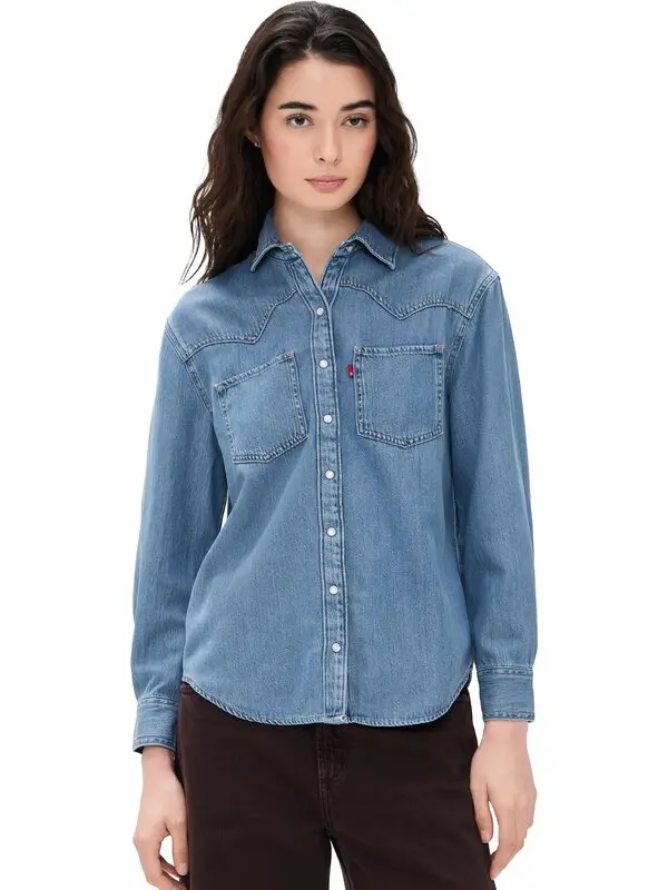 LEVI'S Teodora Western Shirt - Going Steady 7