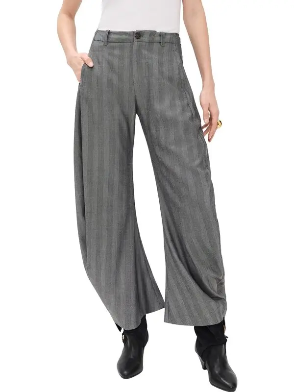 Free People Spotlight Trousers - Grey Combo