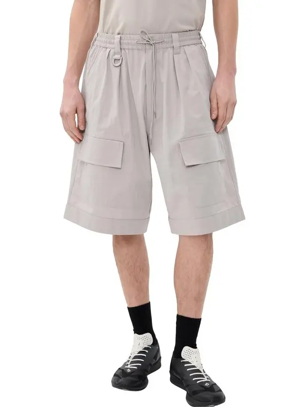 Y3 Cargo Shorts - Brown