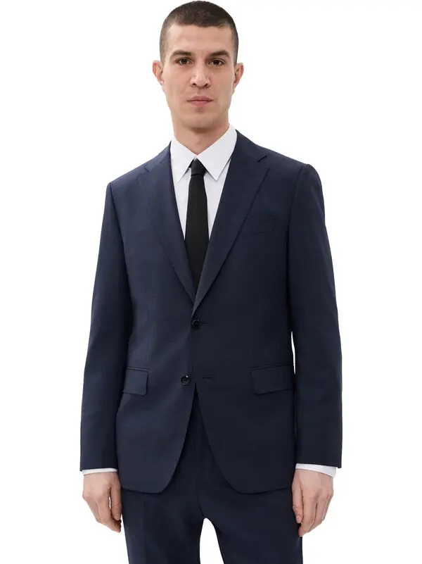 BOSS Hutson Suit Jacket - Open Blue