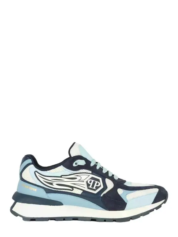 Philipp Plein Titan Edge Lace-up Sneakers - Blue