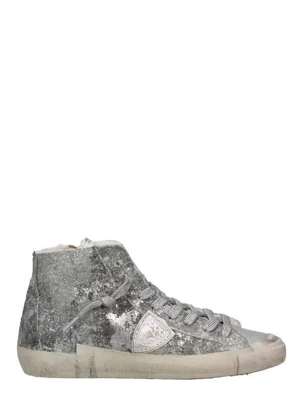 Philippe Model Prsx High Top Sneakers - Grey