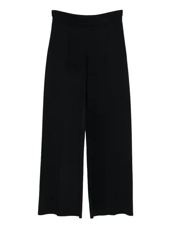 N.peal Knit Trousers - Black
