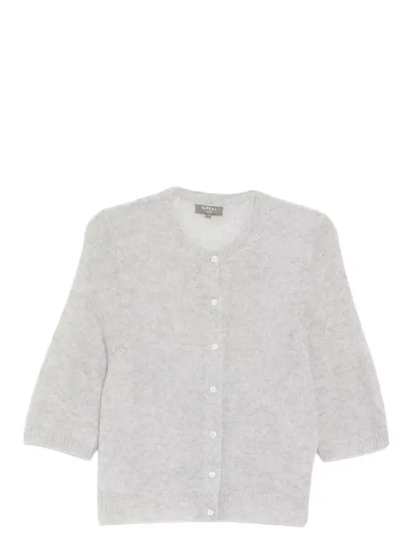 N.peal Air Cashmere Cardigan - Grey