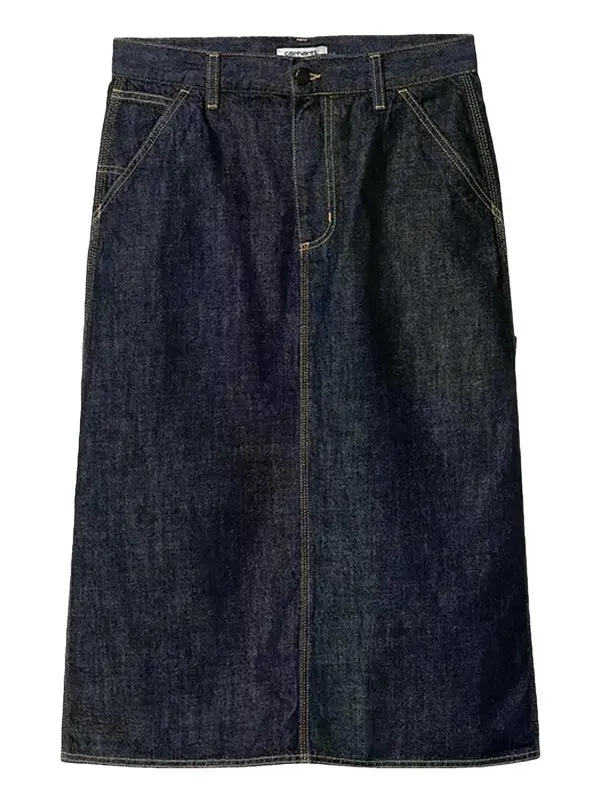 Carhartt Work In Progress Denim Skirt - Blue