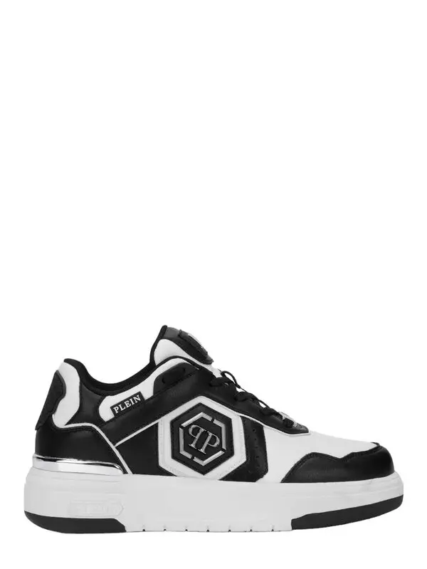 Philipp Plein Sk8r Logo Low-top Sneakers - White