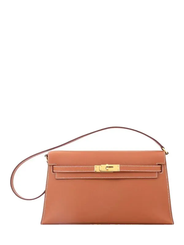HERMES Kelly Elan Shoulder Bag Madame - Gold
