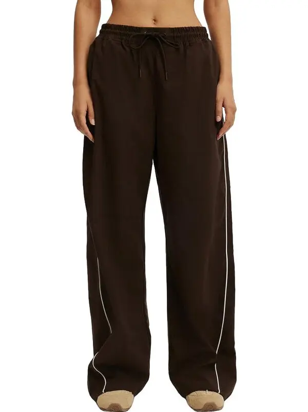 Cotton:on Active Baggy Woven Sweatpant - French Roast