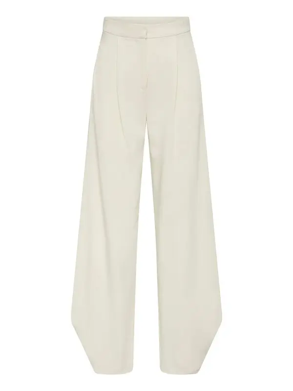 BIANCA SPENDER Surrender Wide Leg Pants - Off-white