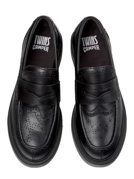 Camper Dean Twins Loafer - Black