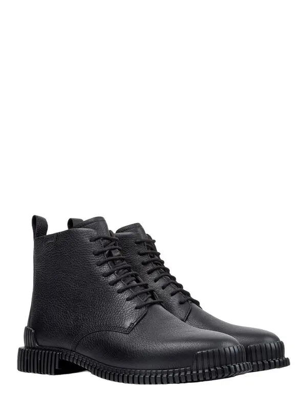 Camper Pix Lace-up Bootie - Black