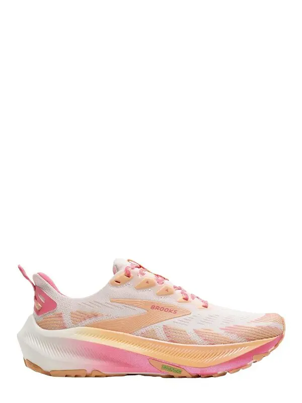 Brooks Ghost Trail Empower Her Sneakers - White/pink/peach