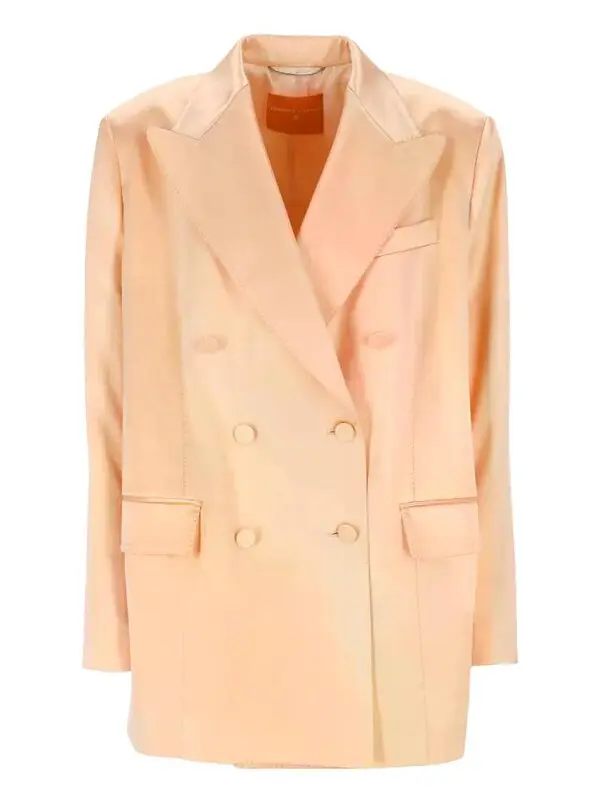 Ermanno Scervino Double-breasted Blazer - Orange