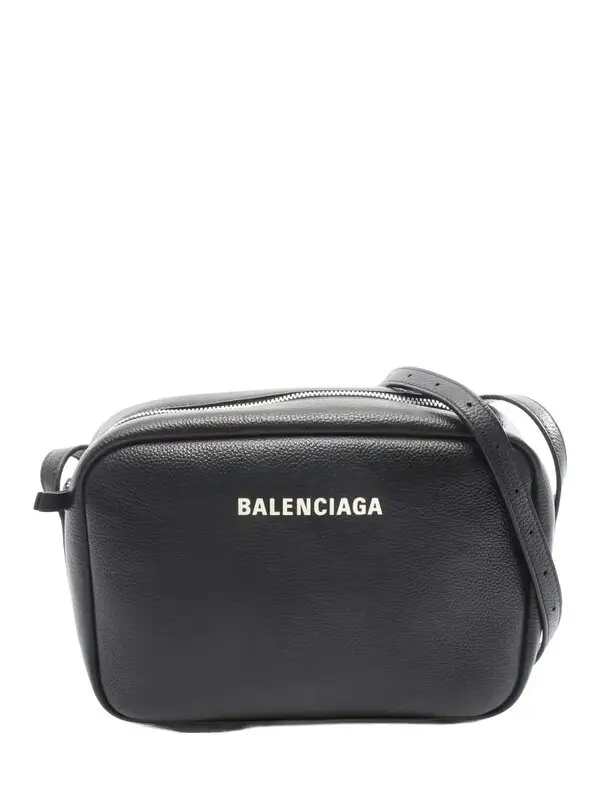 Balenciaga 2010 Everyday Camera Leather Shoulder Bag - Black