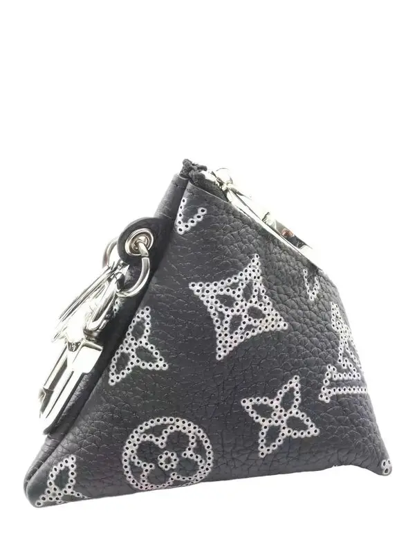 LOUIS VUITTON 2022 Mahina Berlingo Key Pouch - Black