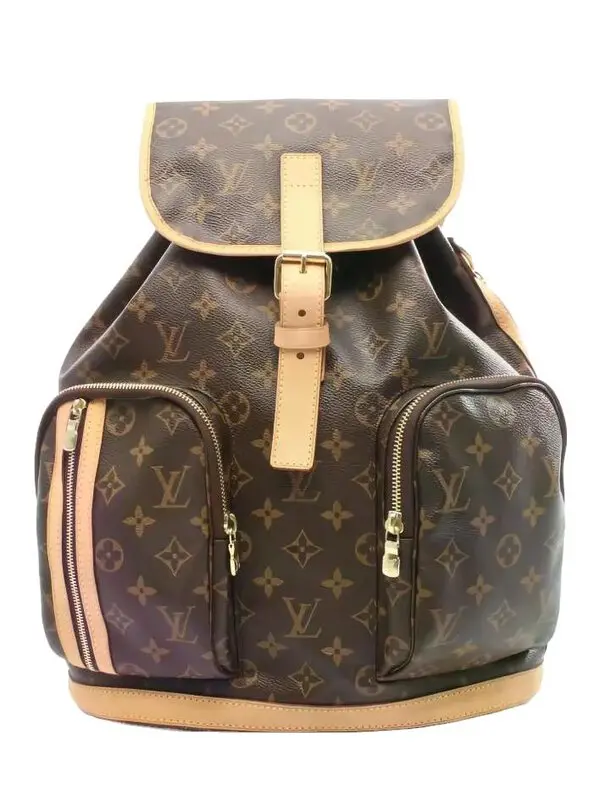 LOUIS VUITTON 2010 Bosphore Monogram Canvas Backpack - Brown