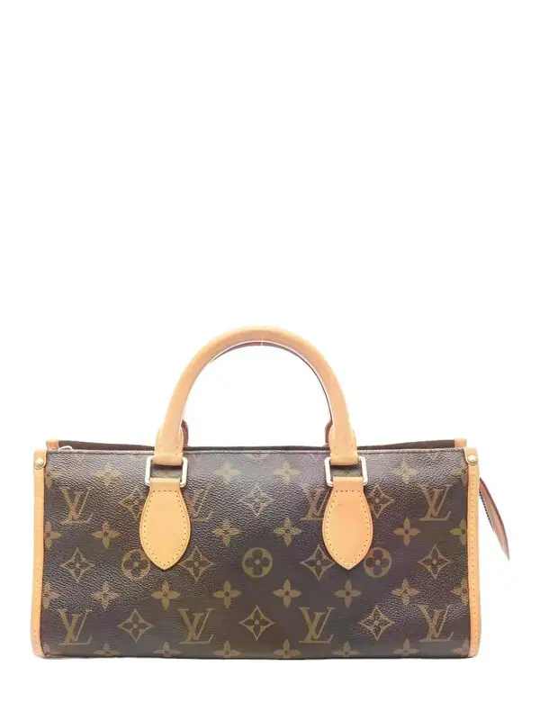 LOUIS VUITTON 2006 Popincourt Monogram Canvas Tote Bag - Brown