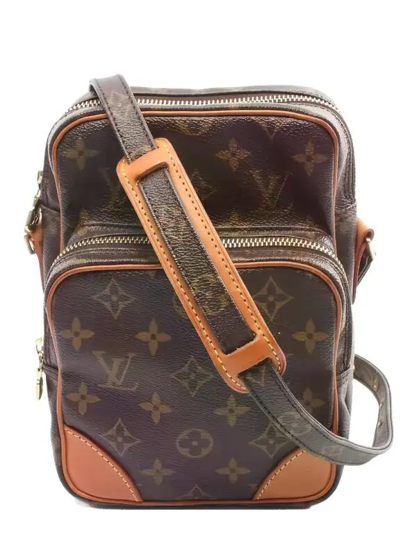 LOUIS VUITTON 2001 Amazon Monogram Shoulder Bag - Brown