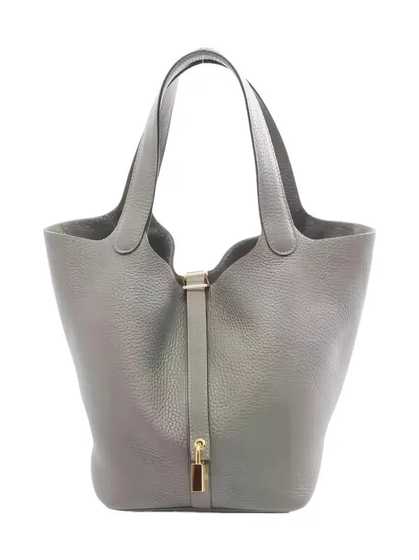 Hermès 2022 Picotin Lock Mm Handbag - Grey