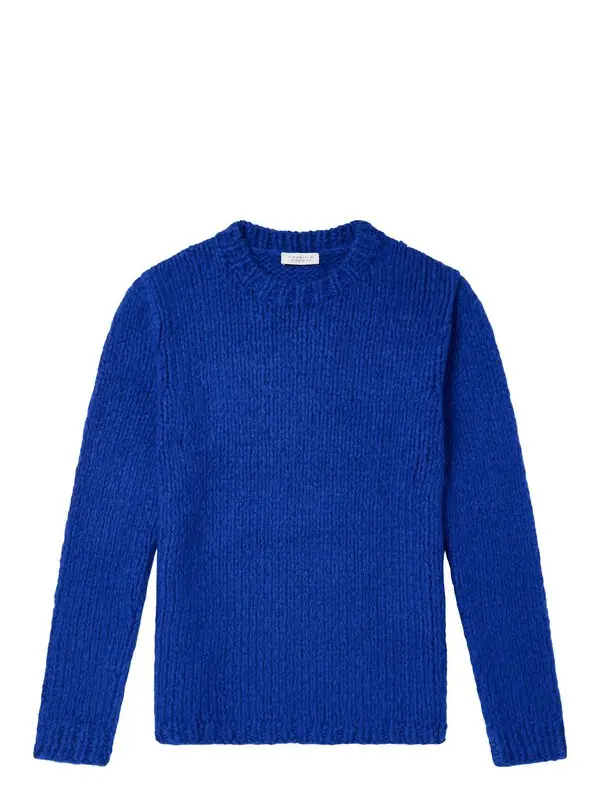 Gabriela Hearst Lawrence Welfat Cashmere Sweater - Blue