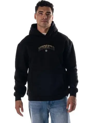 THE WILD COLLECTIVE Denver Nuggets Splatter Premium Hoodie - Black